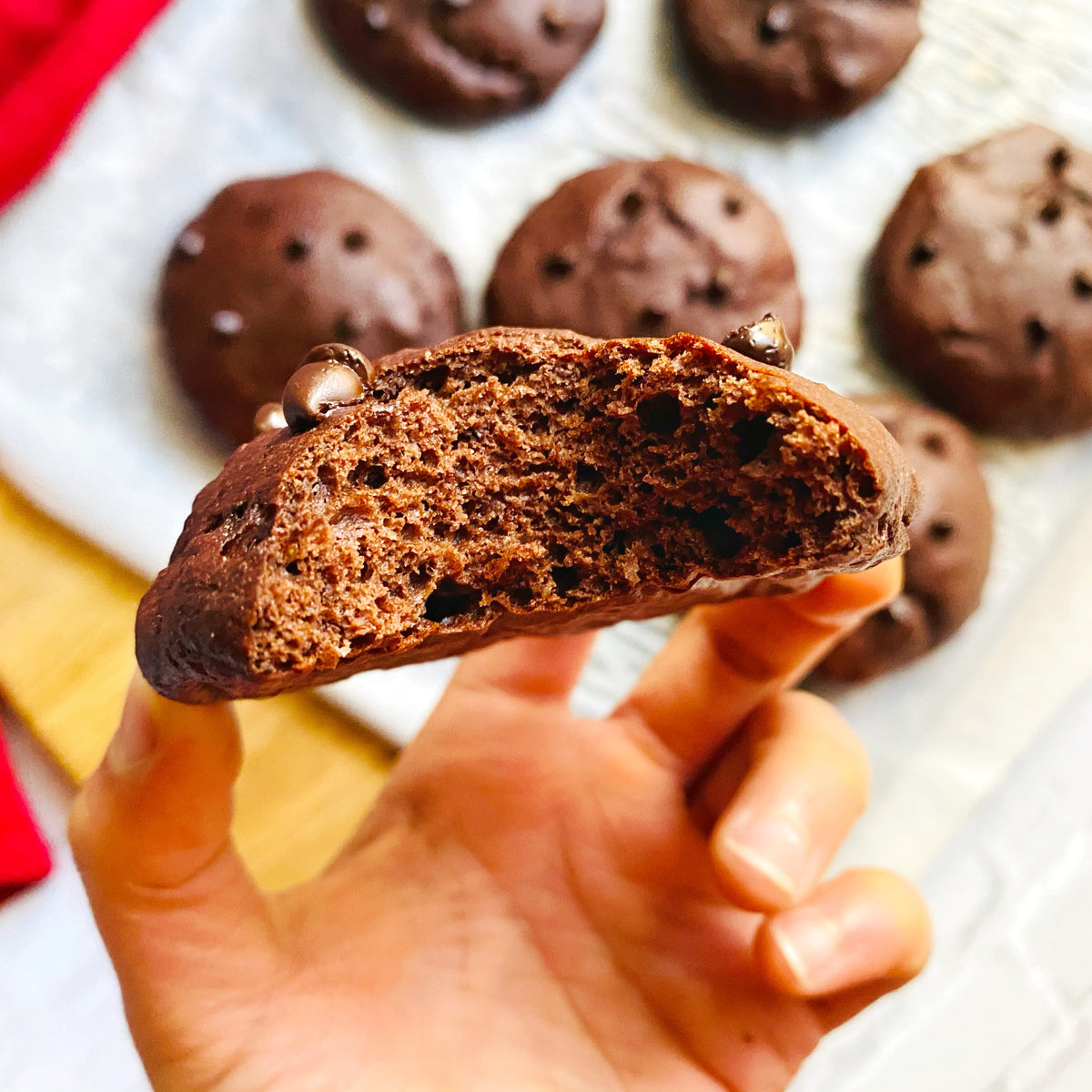 DOUBLE CHOCOLATE CHIP COOKIES – MUNCH A BUNCH